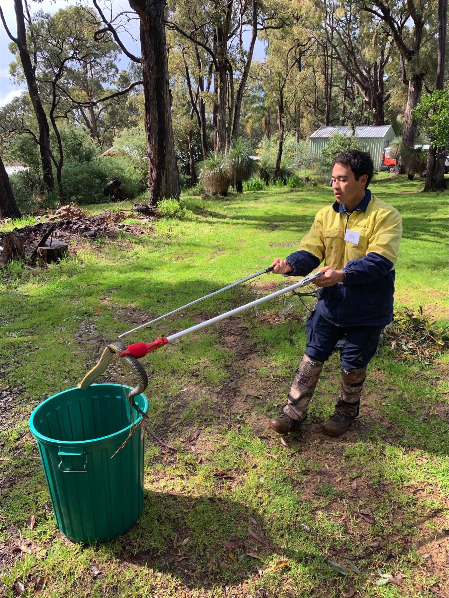 Snake Handling Training - Natural Area